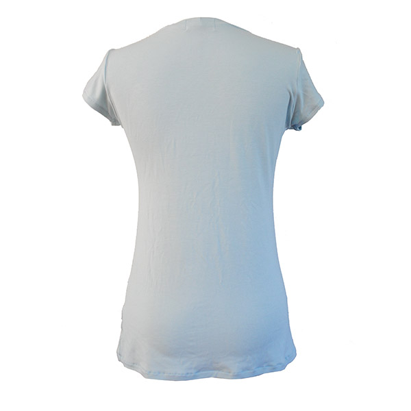 Soft Bamboo Tee in Pale Blue – Zilpah Tart