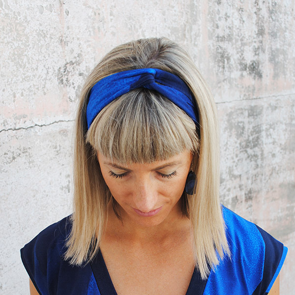 Turban Twist Headband in Jellyfish Print – Zilpah Tart