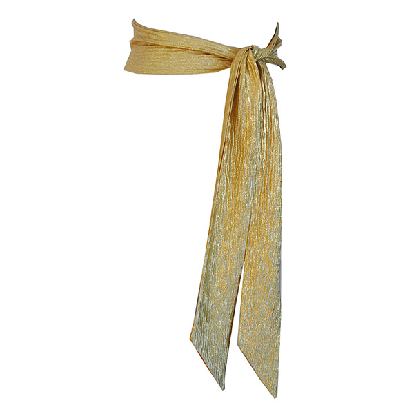 Zilpah Sash/Headband in Gold – Zilpah Tart