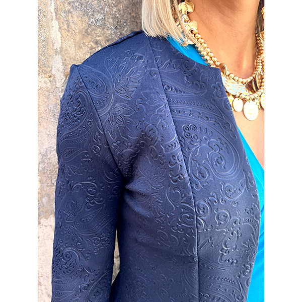 Size 10 – Wish Jacket Navy – Zilpah Tart