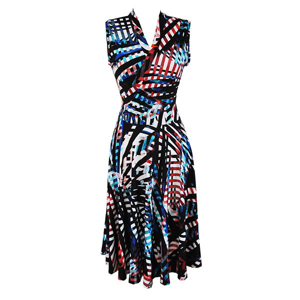 Limited Edition! Zilpah Dress in Strobe Print – Zilpah Tart