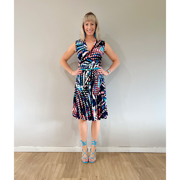 Limited Edition! Zilpah Dress in Strobe Print – Zilpah Tart