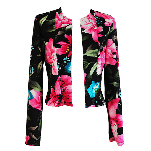 Wish Jacket in Bold Floral Print – Zilpah Tart