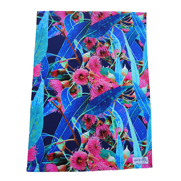 Tea Towel in Hypercolour Australian Gum Print – Zilpah Tart