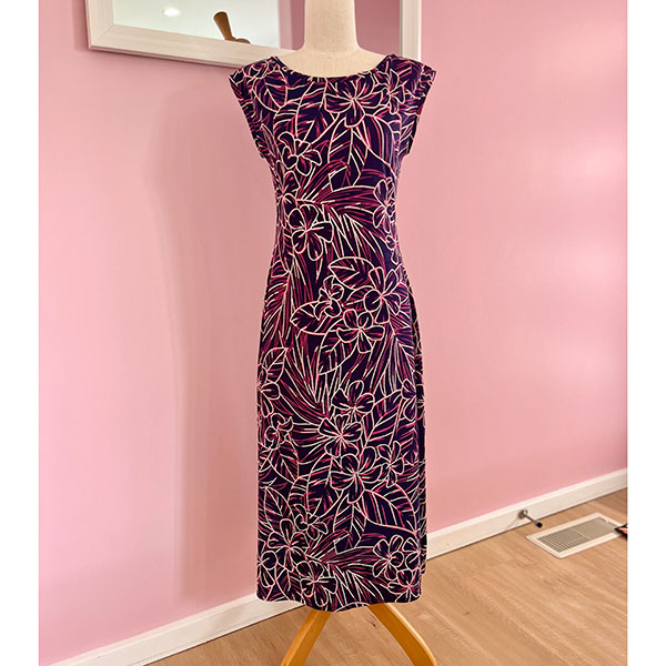 Limited Edition! Weekender Dress in Magenta Tropics Print – Zilpah Tart