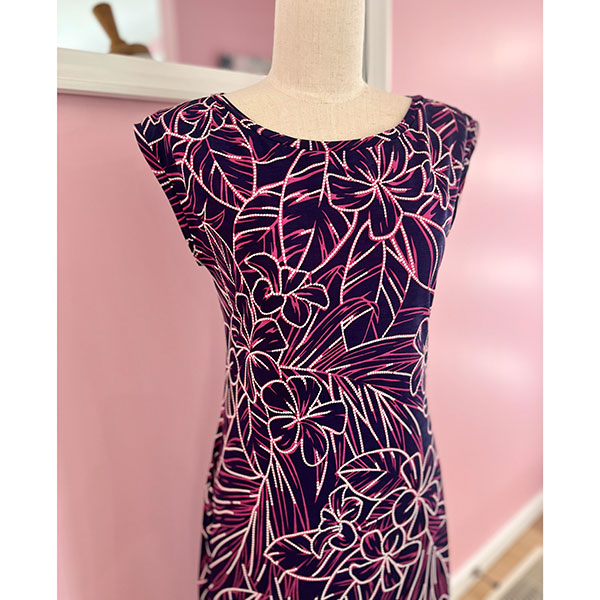 Limited Edition! Weekender Dress in Magenta Tropics Print – Zilpah Tart